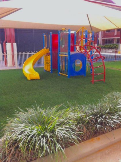 Artificial Grass in School Playground - Turf Green